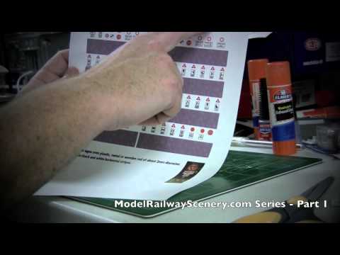 Model Railway Scenery Printable Kits
