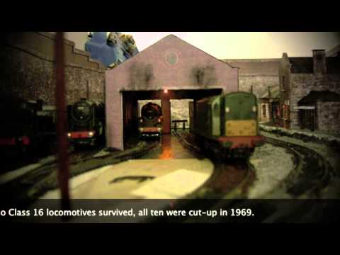 Class 16 - D8405 (weathered) in OO Gauge by Heljan