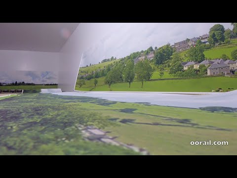 Model Railway Backscenes Part 2 - Old English Village with Hills and Dales